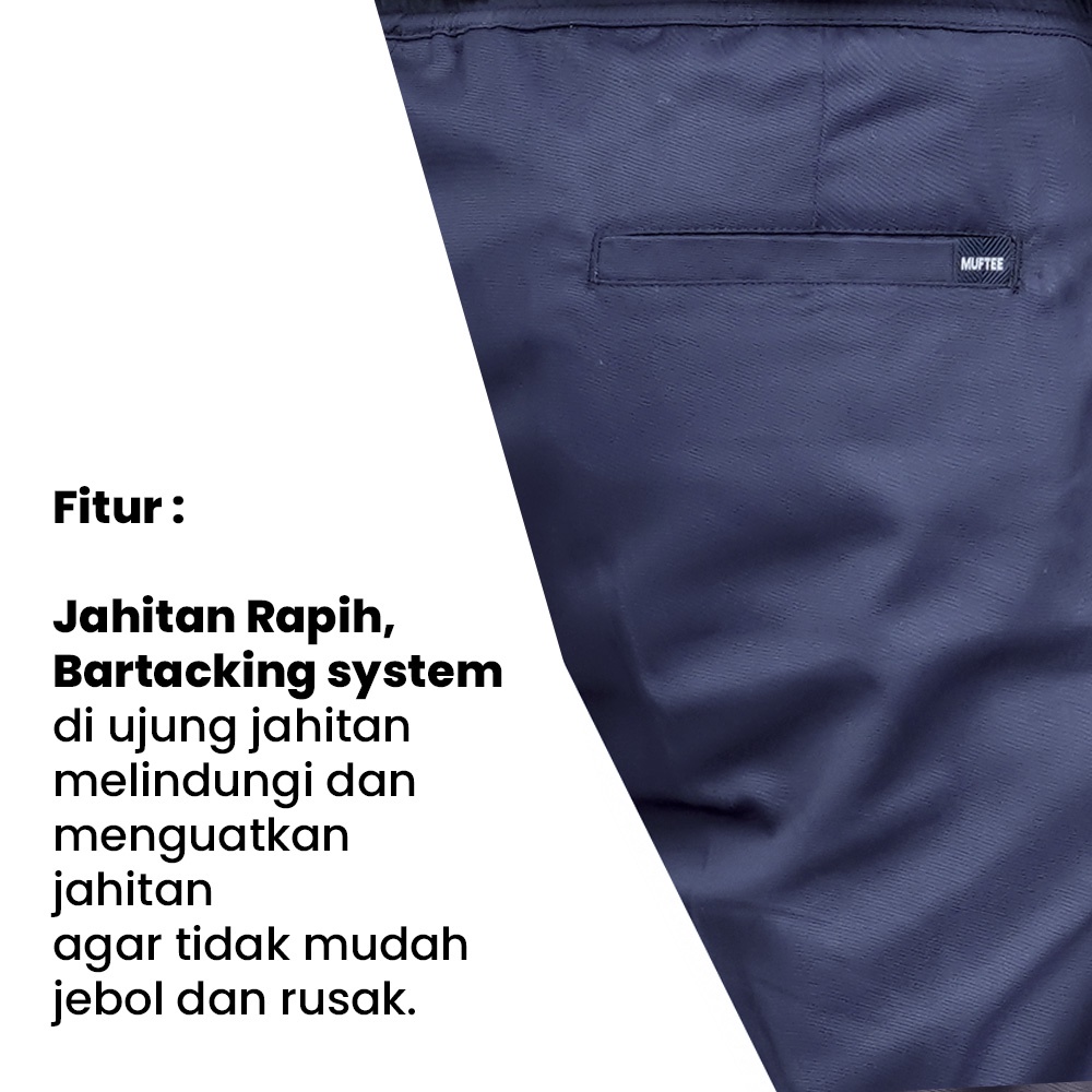 Jual Muftee Sirwal Basic Celana Muslim Sunnah Trendy dan Syar'i Size M ...