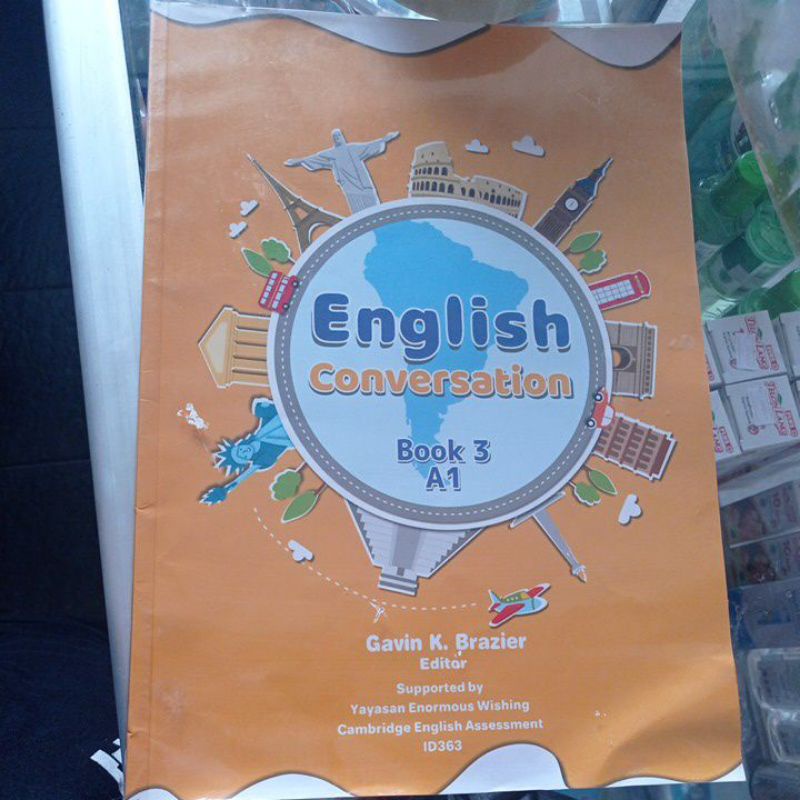 Jual english conversation book 3 A1 | Shopee Indonesia
