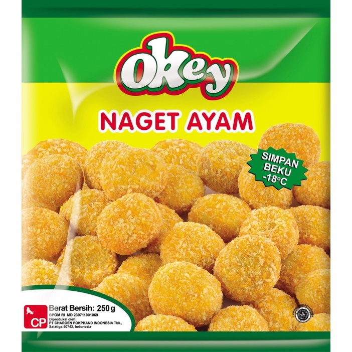Jual Okey Naget Ayam 500gr - Chicken Nuget | Shopee Indonesia