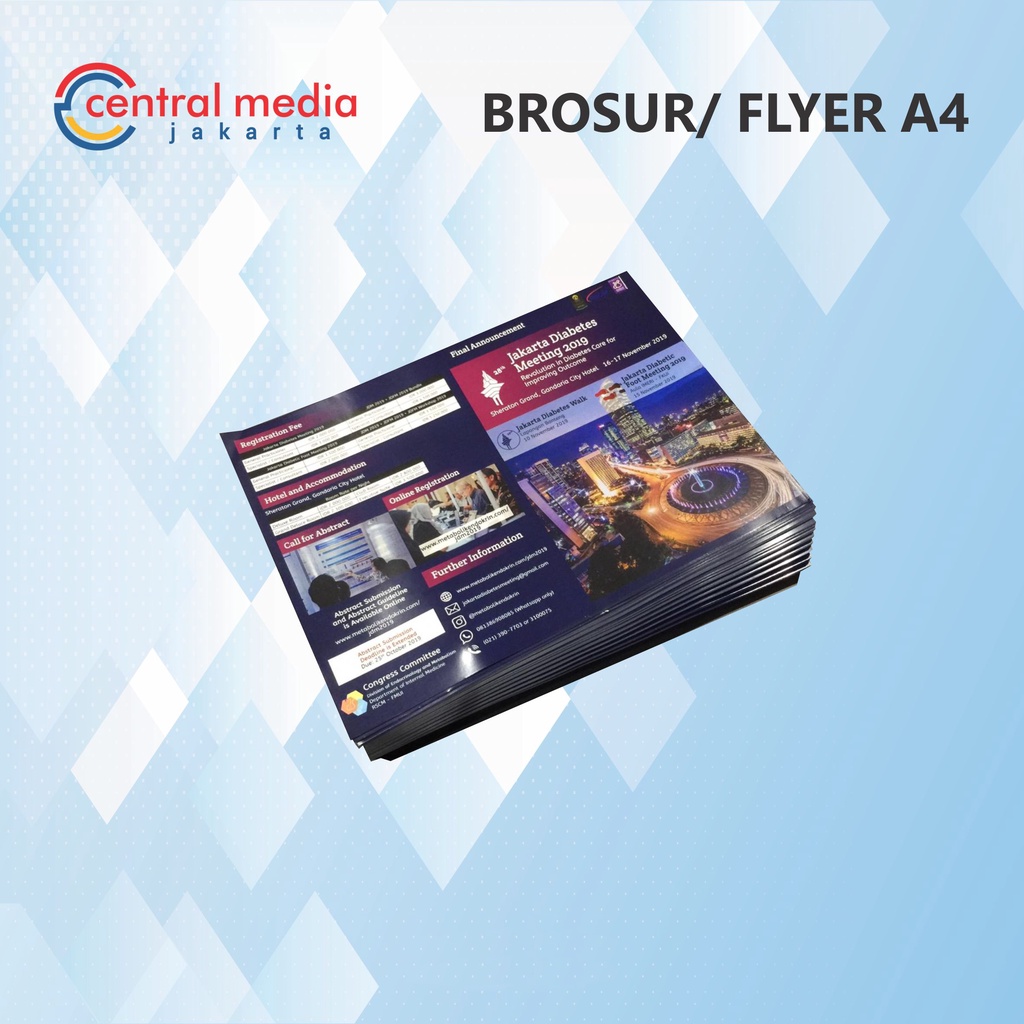 Jual Cetak Brosur Flyer A4 Art Paper 120 1 Rim 500 Lembar | Shopee ...