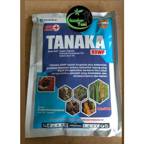 Jual fungisida & bakterisida TANAKA 80wp 500gram | Shopee Indonesia