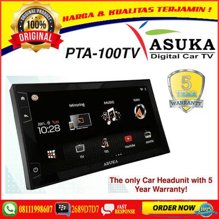 Jual Asuka PTA 100 Head Unit Asuka PTA 100 | Shopee Indonesia
