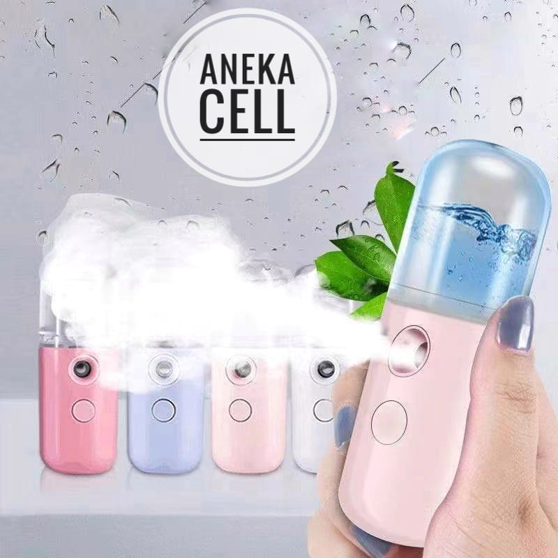 Jual Nano Mist Sprayer Alat Semprotan Pelembap Wajah / Perawatan Water Uap 30 ml Nano Spray Vape ...