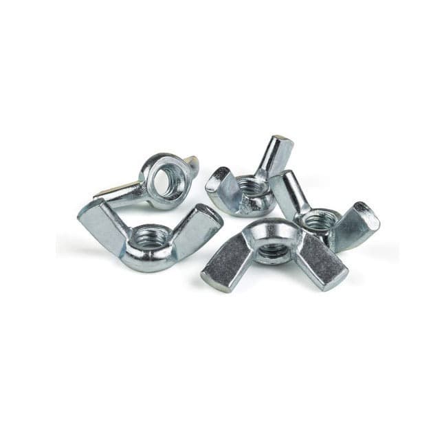 Jual Pengencang-Mur-Baut- M5 Mur Kuping Wing Nut Kupu-Kupu Putih -Baut ... Jual Pengencang-Mur-Baut- M5 Mur Kuping Wing Nut Kupu-Kupu Putih -Baut ...