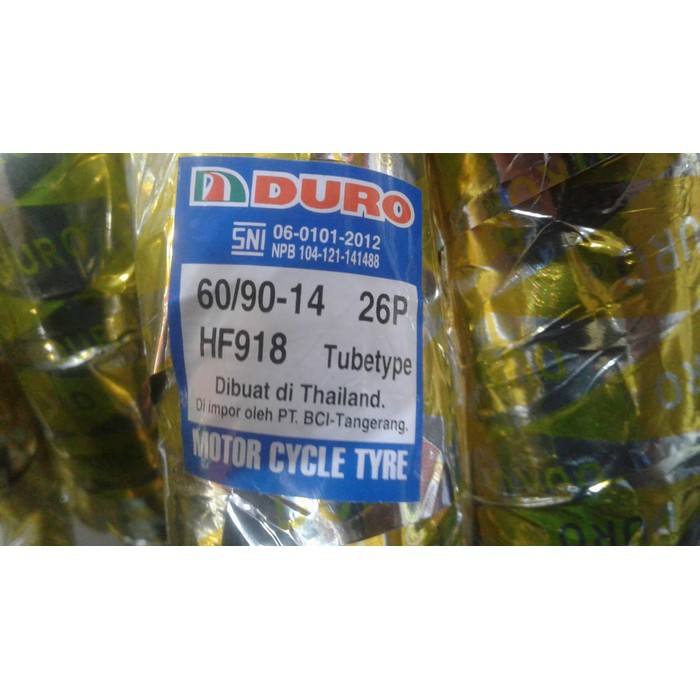 Jual Ban Duro 60/90-14 60 DF G-50 90 14 Racing Made In Thailand ...