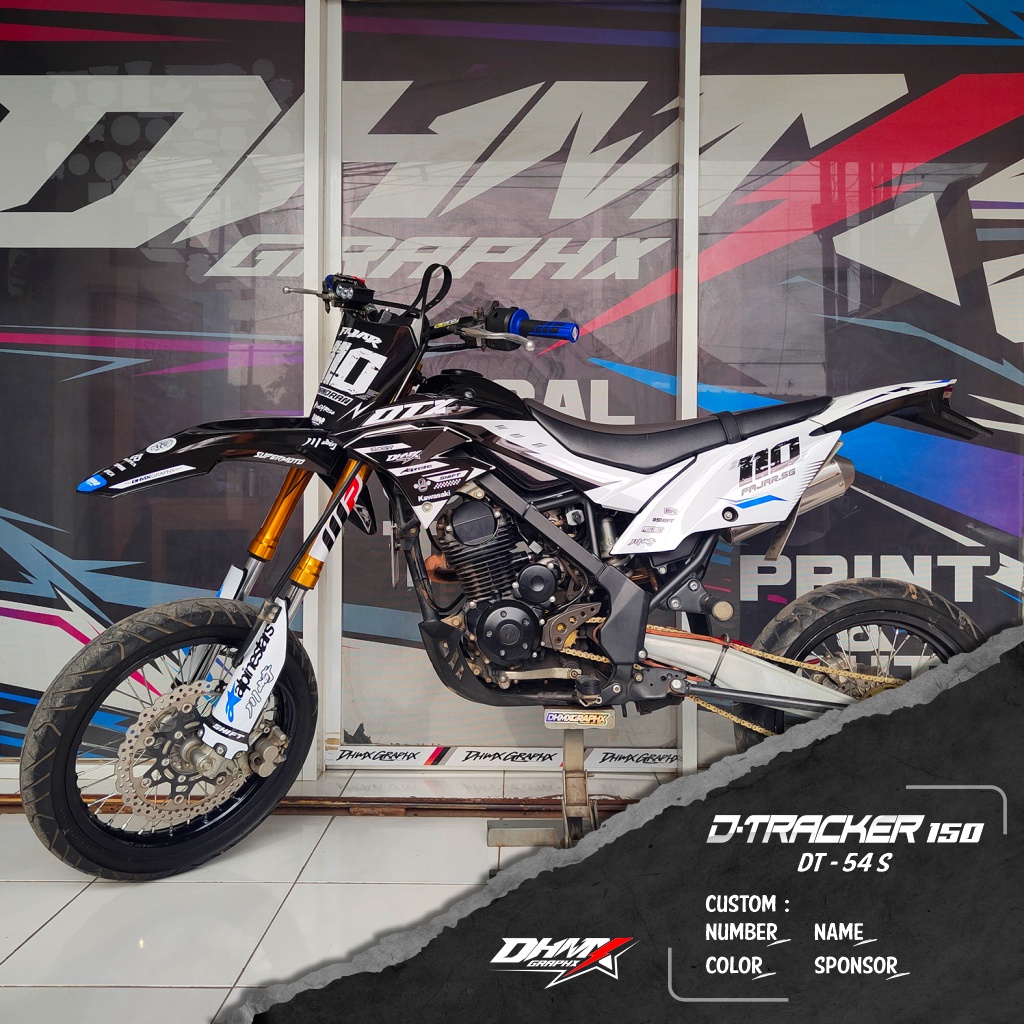 Jual DHMX Decal Sticker D Tracker D-Tracker 150 (DT-54 S) | Shopee ...