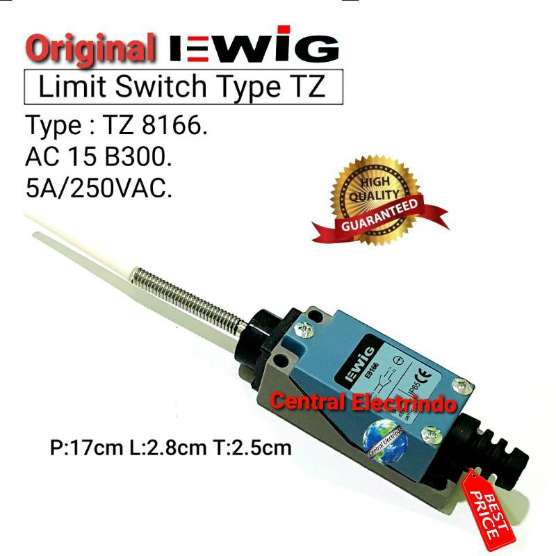 Jual Limit Switch EWIG TZ 8166 5A/250VAC. | Shopee Indonesia