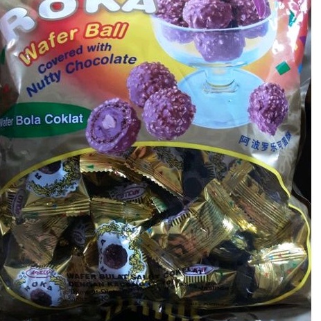 Jual Roka coklat(wafer ball) | Shopee Indonesia