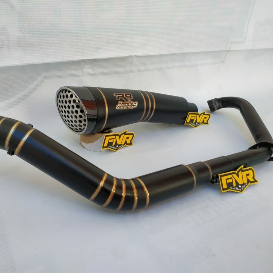 Jual Knalpot R9 H2 Black Doff VIXION - CB150R - CBR150R - FU - SONIC ...