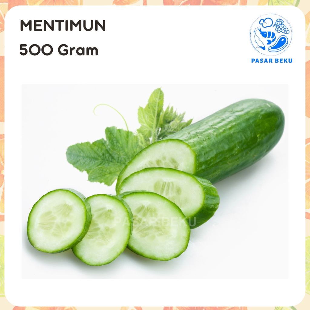 Jual Sayuran Fresh Timun Mentimun Lokal Cucumber Pasar Beku Padang ...