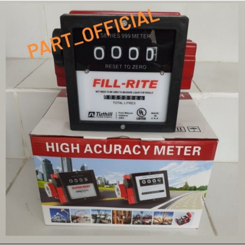 Jual FLOW METER ANALOG MINYAK SOLAR FILL RITE 2" INCHI | Shopee Indonesia