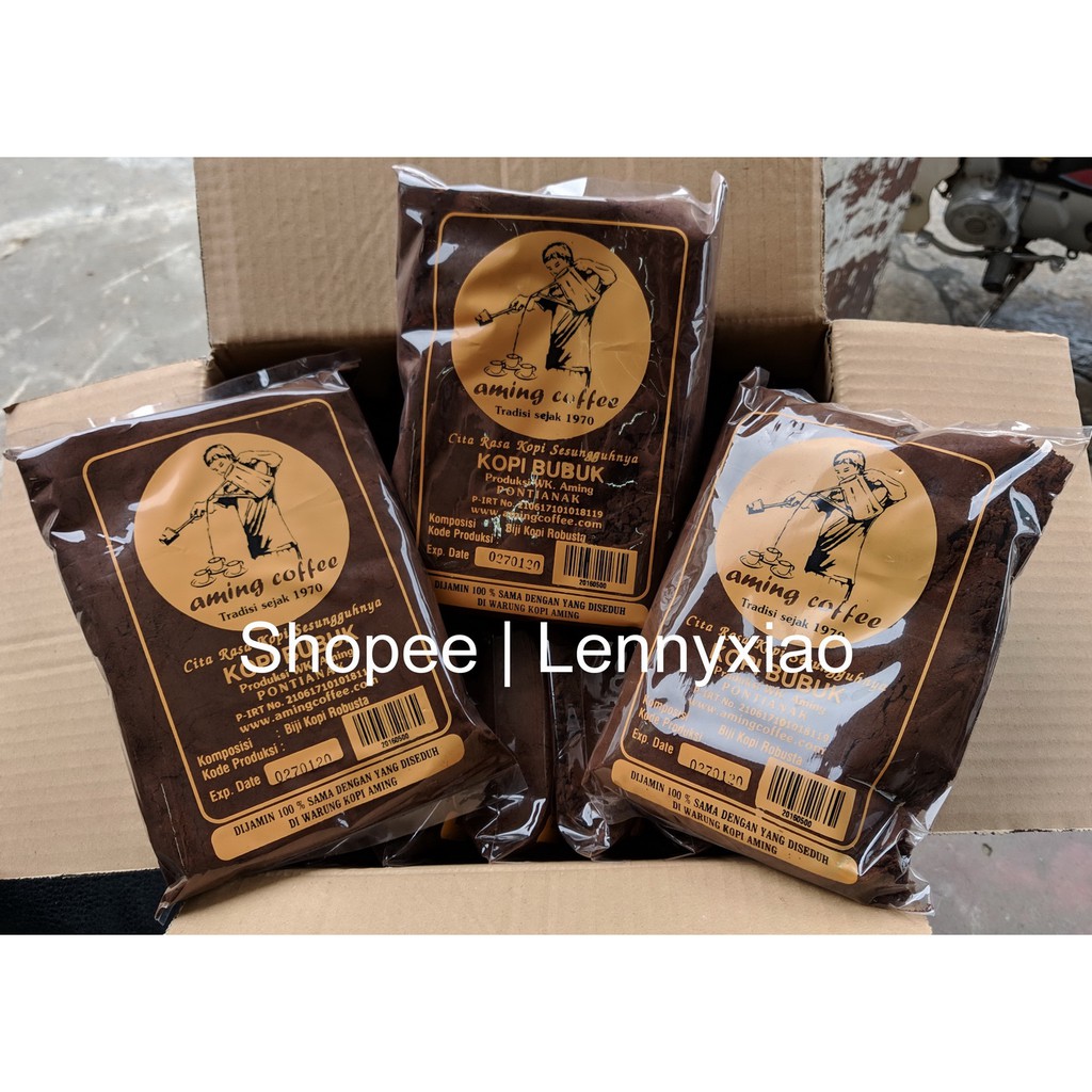 Jual 1KG KOPI BUBUK AMING COFFEE UK. 1 KG / 1000 Gr 1kg KHAS PONTIANAK ...