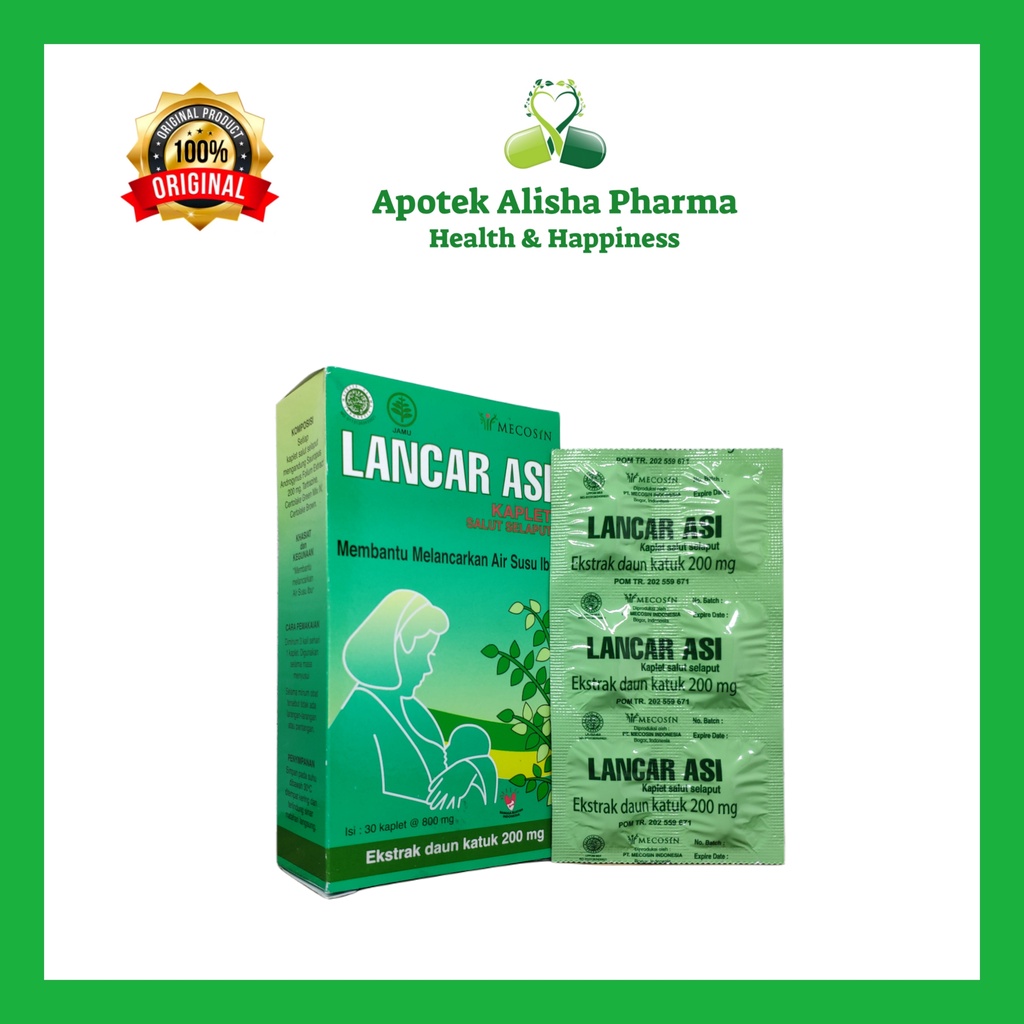 Jual Lancar Asi Kapsul - Asi Booster Ekstrak Daun Katuk Melancarkan / Memperbanyak Air Susu Ibu ...