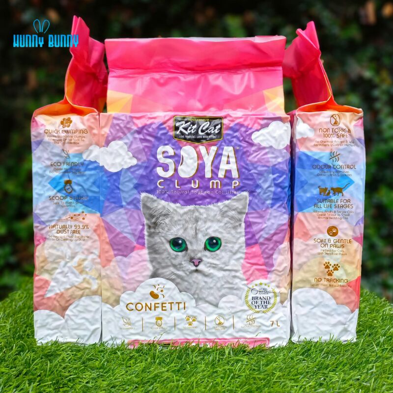 Jual Kitcat Soya clump 7L Pet Litter | Shopee Indonesia