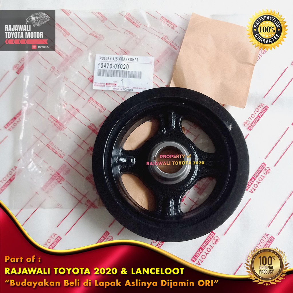 Jual Pulley Krek As Calya, Sigra, Sienta, Agya, Vios, Yaris & Etios ...