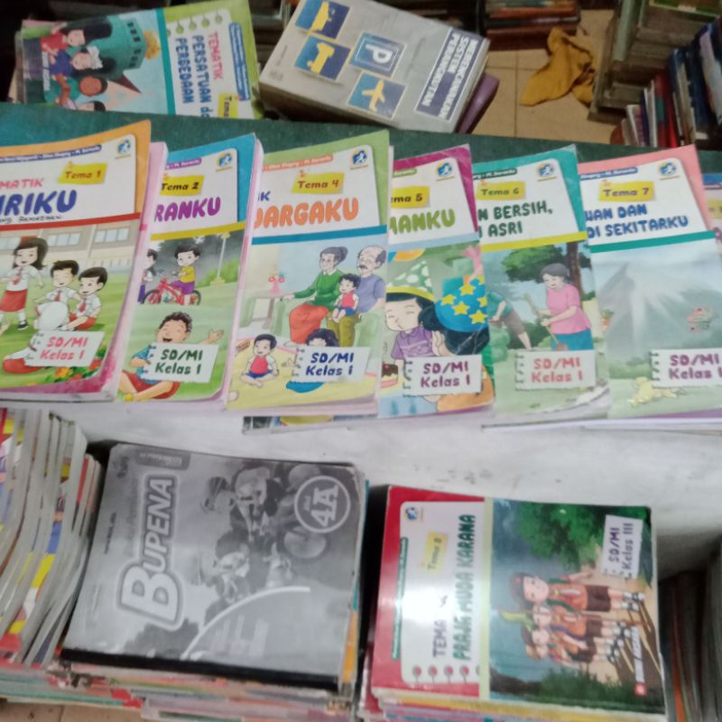 Jual buku tema kelas 1 tema 1 sampai tema 8 | Shopee Indonesia