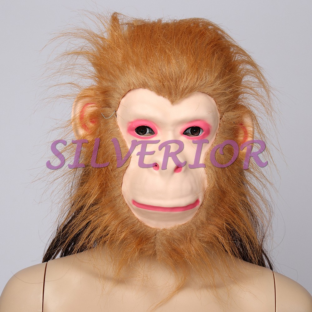 Jual Topeng Kostum Realistik Monyet Kera Monkey Gorilla Kingkong ...