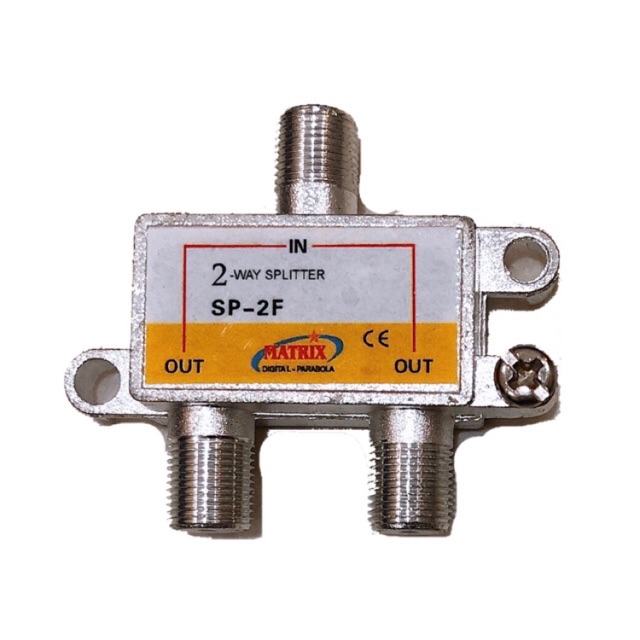 Jual Splitter Matrix Parabola 2 Way SP-2F | Shopee Indonesia