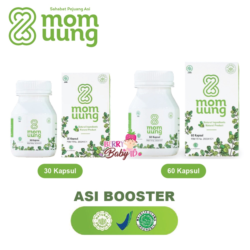 Jual Berry Baby - Mom Uung Pelancar ASI Booster Ibu Menyusui 30 60 ...