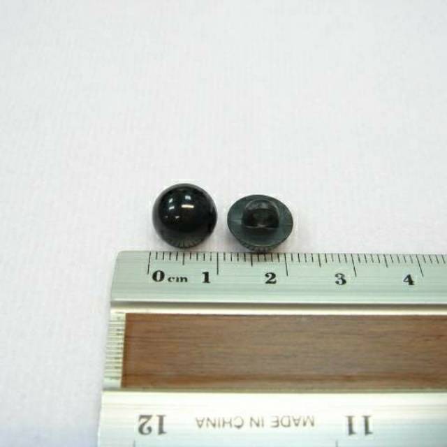 Jual 12pc Mata Boneka Kancing Jamur Plastik Hitam 11mm atau 12mm ...