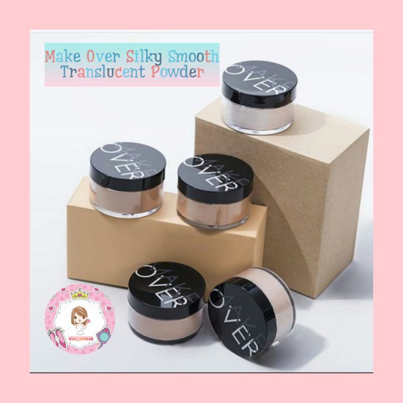 Jual BEDAK MAKE OVER SILKY SMOOTH TRANSLUCENT POWDER 35GR | BEDAK TABUR ...