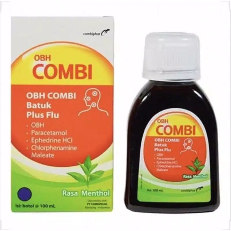 Jual OBH COMBI PLUS BATUK FLU MENTHOL 60 ML DAN 100 ML | Shopee Indonesia