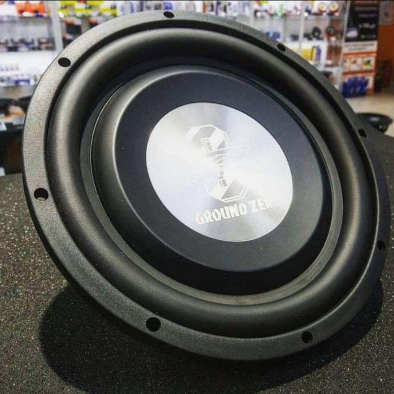 Jual Ground Zero GZTW 10F Slim Subwoofer 10 inch Double Voice Coils ...