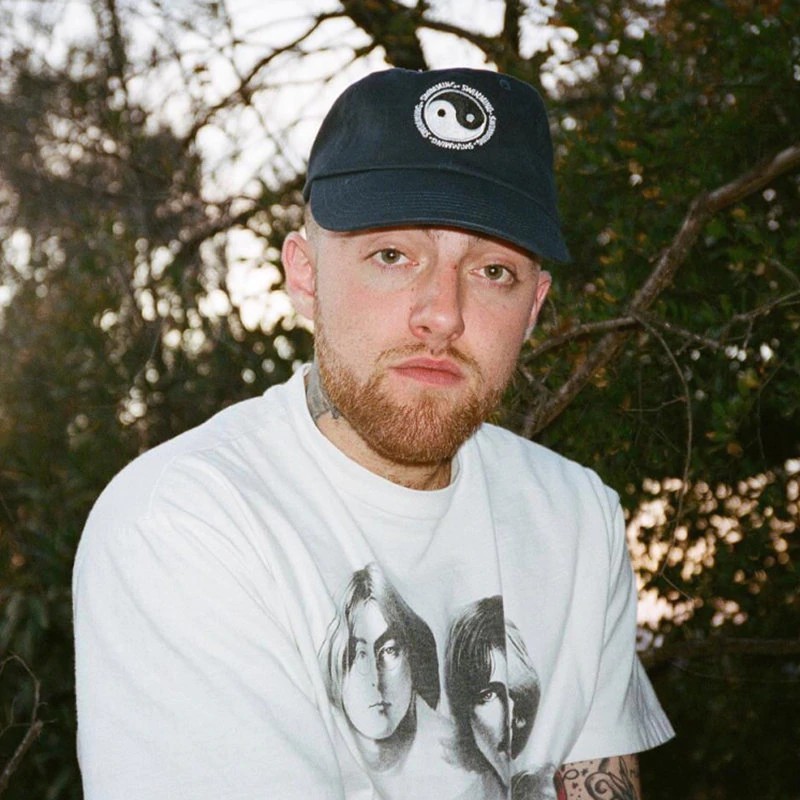 Jual [PO] High Quality Cotton Swimming Mac Miller Yin Yang Snapback Cap ...
