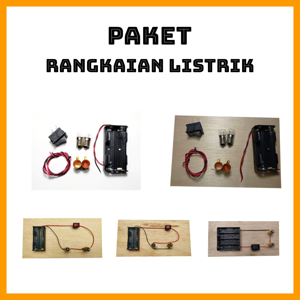Jual Paket Rangkaian Listrik untuk Praktek SD kelas 6 | Shopee Indonesia