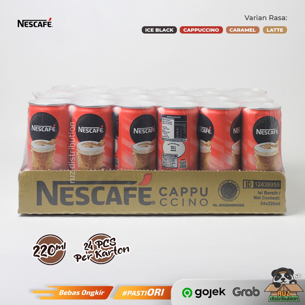 Jual NESCAFE Can 220ml 1 Karton 24Pcs - Nescafe Ala Cafe 220 ml 1 Dus ...