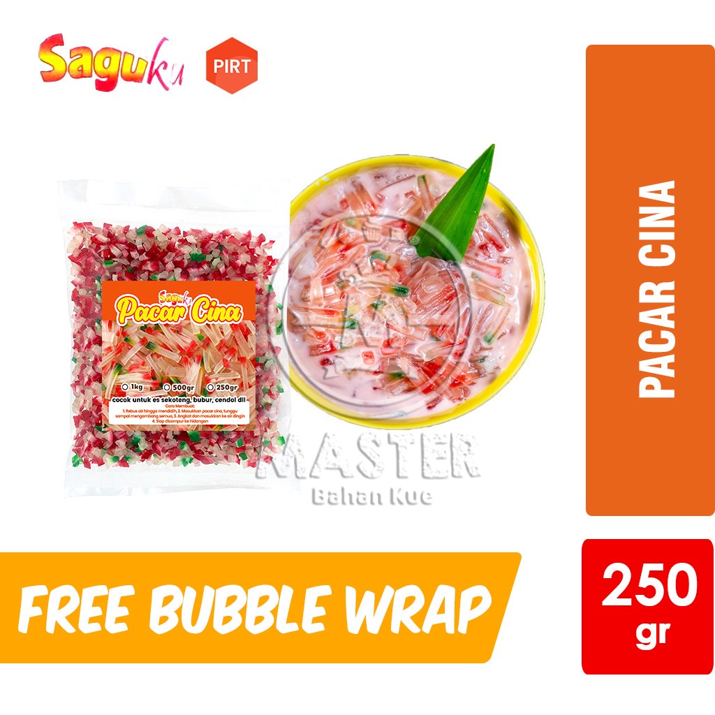 Jual Pacar Cina / Sekoteng Kering Sagu Tapioka [250 gr] | Shopee Indonesia