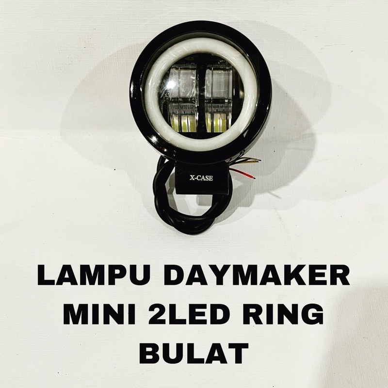 Jual LAMPU DAYMAKER MINI 2 LED PUTIH PAKAI RING NYALA BIRU | Shopee ...