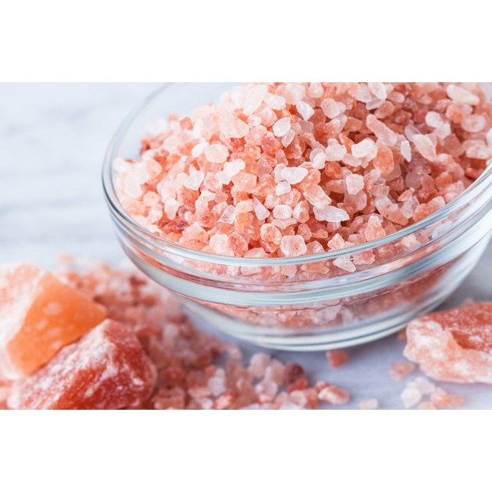 Jual GARAM HIMALAYA KASAR PINK 1KG - HIMALAYAN COARSE SALT - ROCK SALT ...