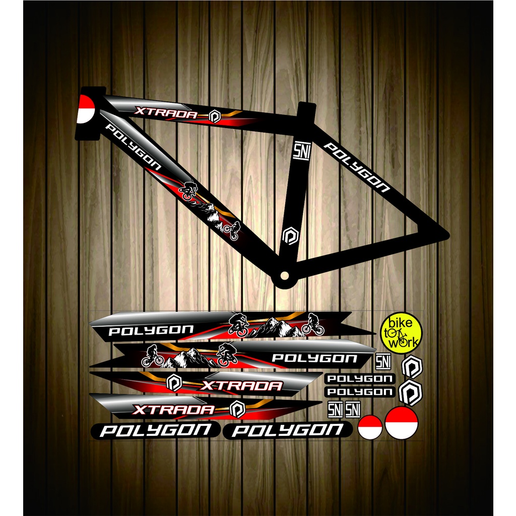 Jual COD ALL VARIASI LIS STRIPING BUAT SEPEDAH P0LYG0N VARIASI MOTIF ...