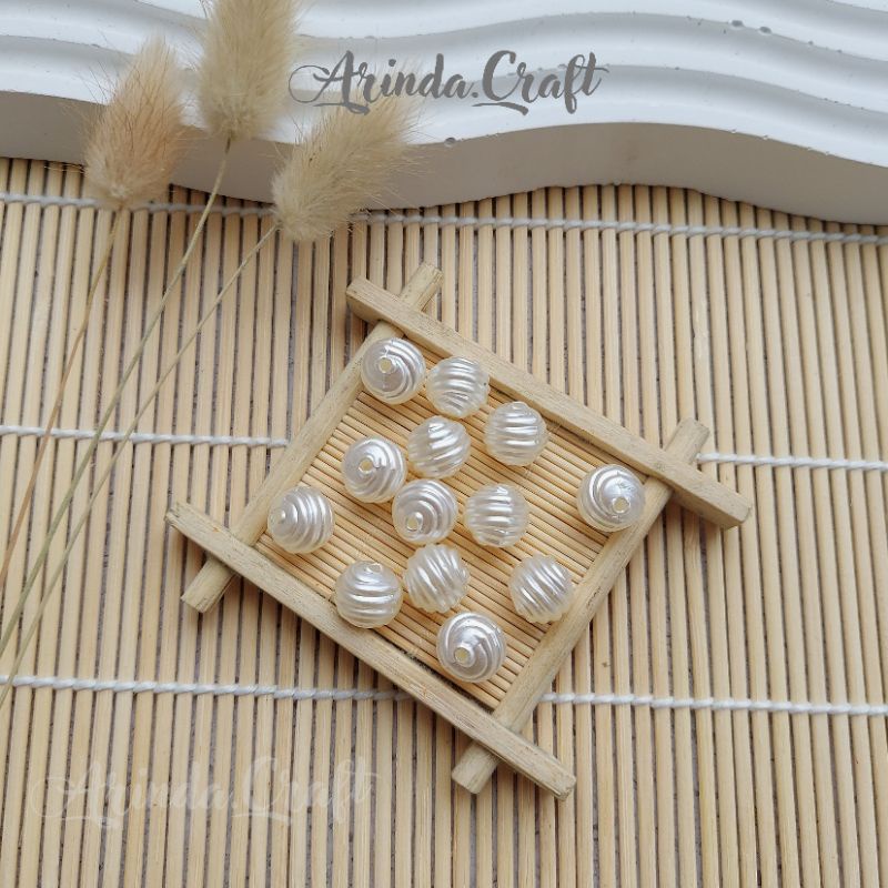 Jual Mutiara Ulir Bulat Ringan Grade A (25 gr) | Shopee Indonesia