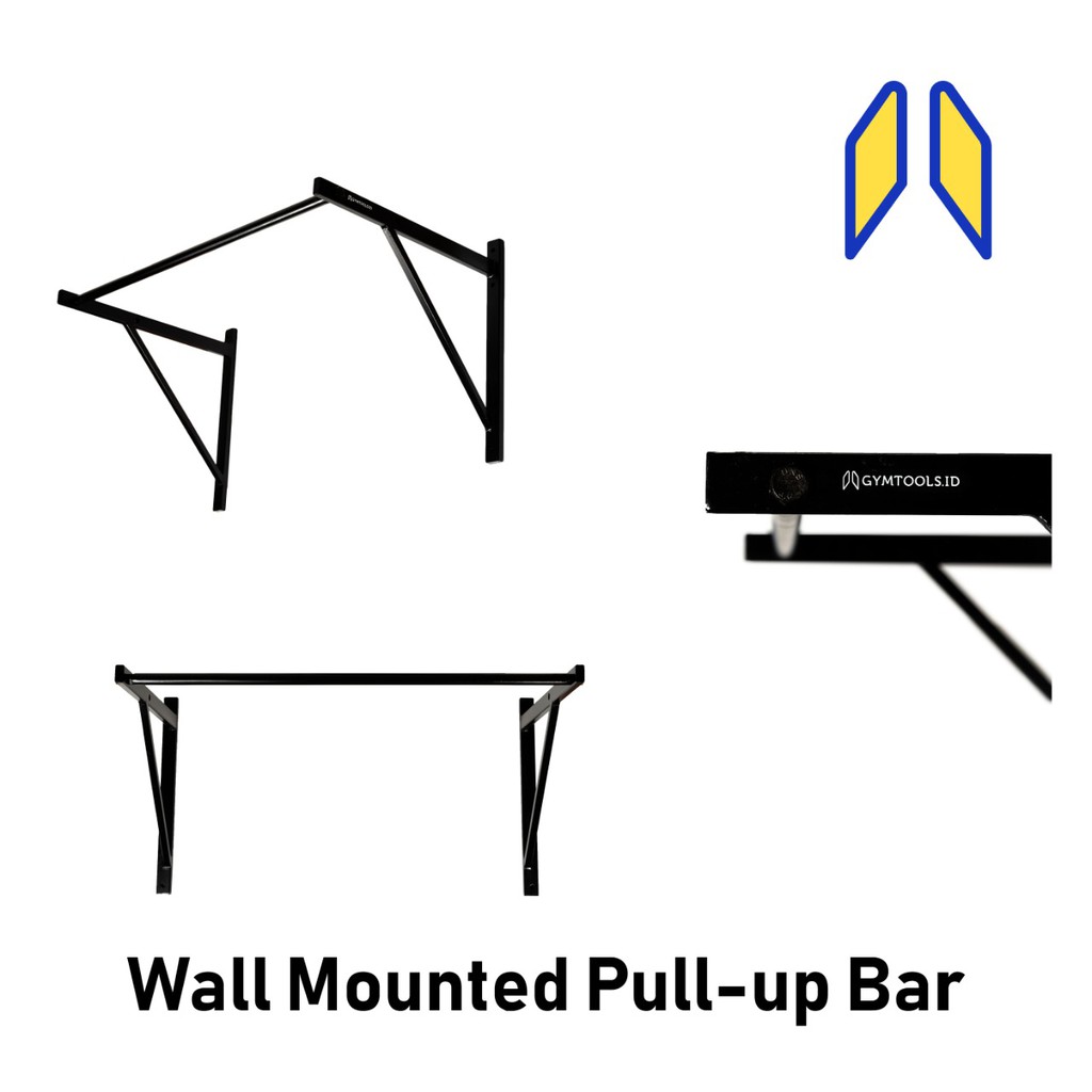 Jual Wall Mounted Pull Up Bar System - GYMTOOLS.ID | Shopee Indonesia