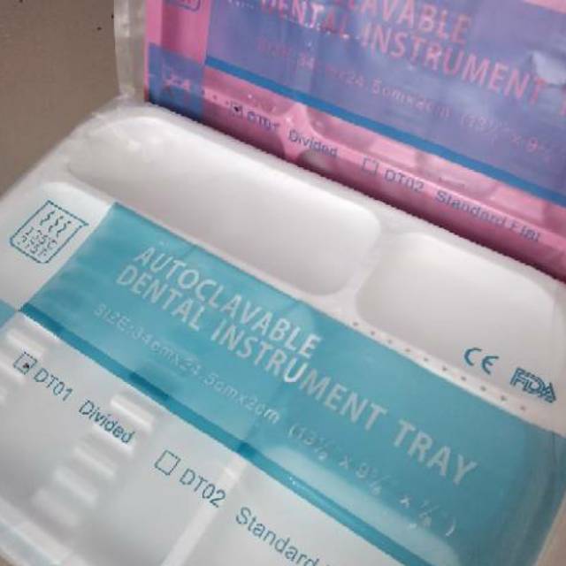 Jual Autoclavable Dental Instrumen Tray Baki instrument | Shopee Indonesia