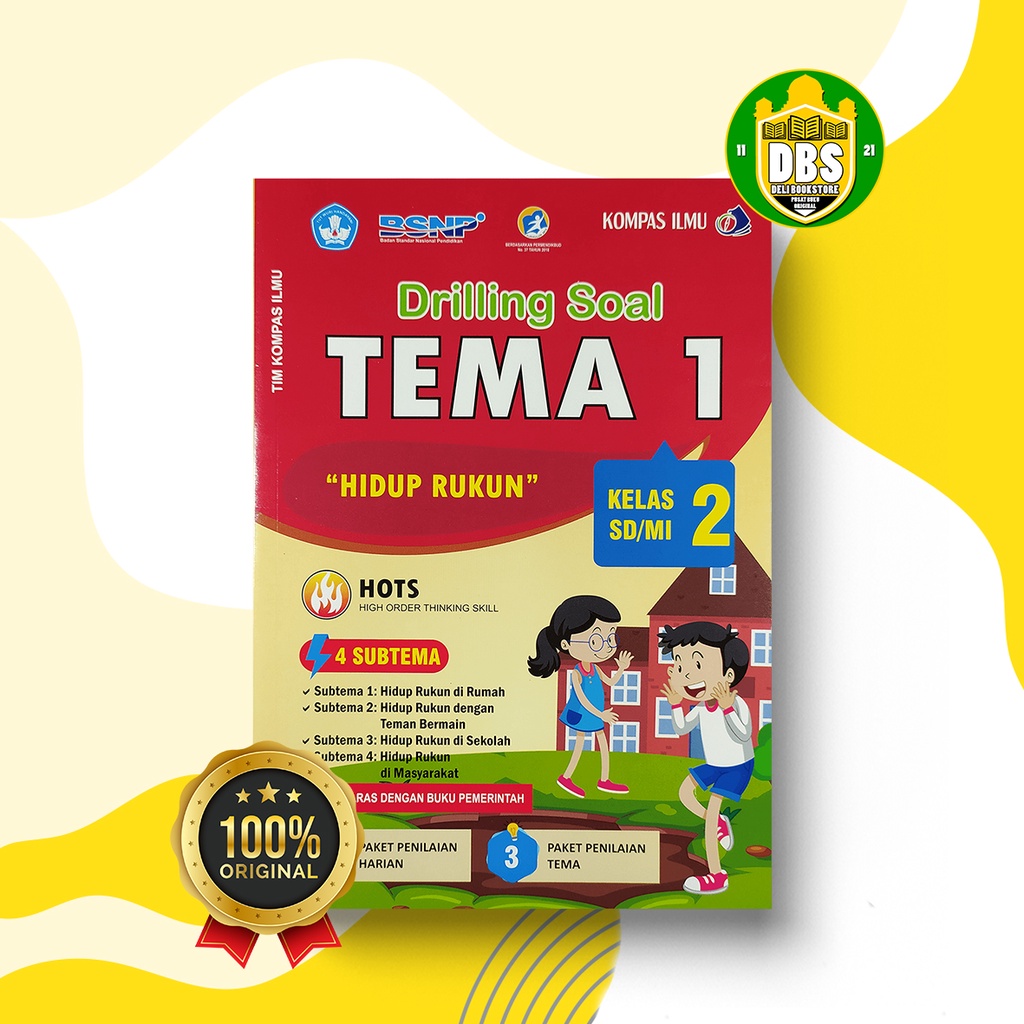 Jual BUKU PELAJARAN SD DRILLING SOAL KELAS 2 SD/MI TEMA 1 | Shopee Indonesia