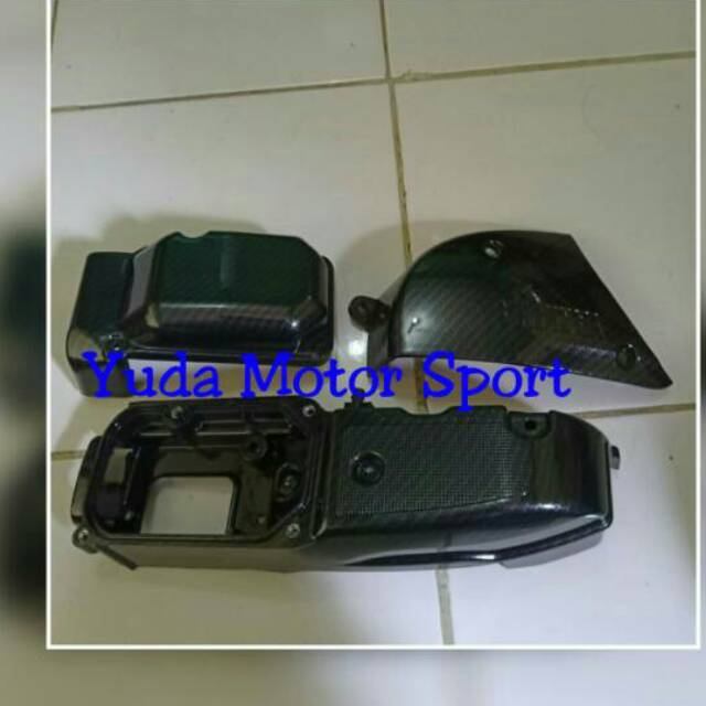 Jual Cover cvt mio sporty carbon tutup cvt mio sporty carbon | Shopee ...