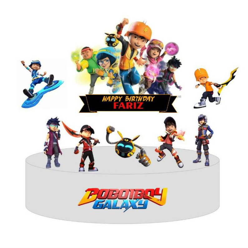 Jual cake topper Boboiboy | Shopee Indonesia