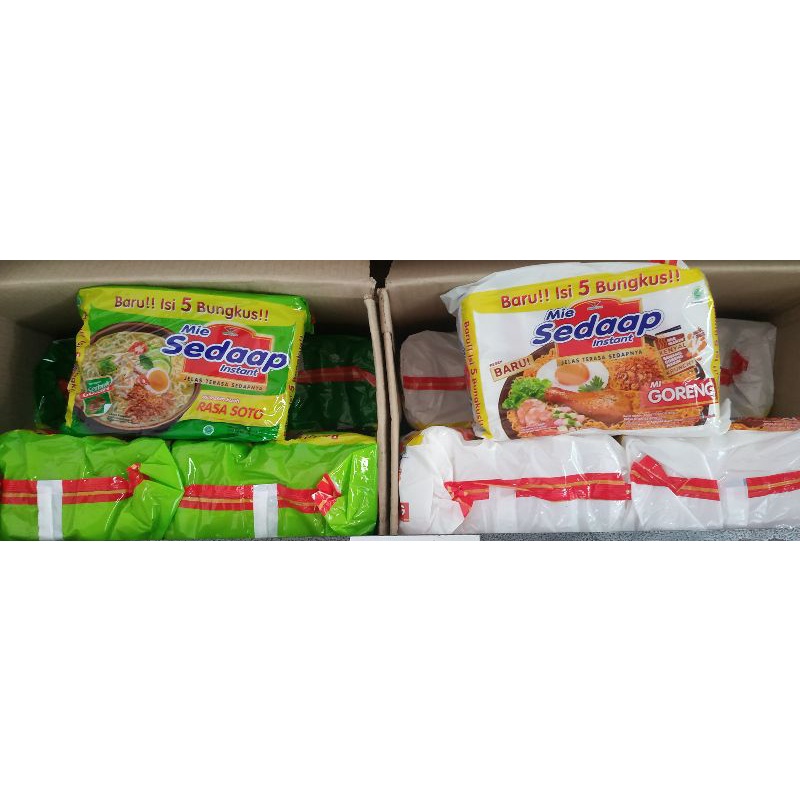 Jual mie sedaap mie instan mie sedaap goreng mie sedaap soto isi 5 ...