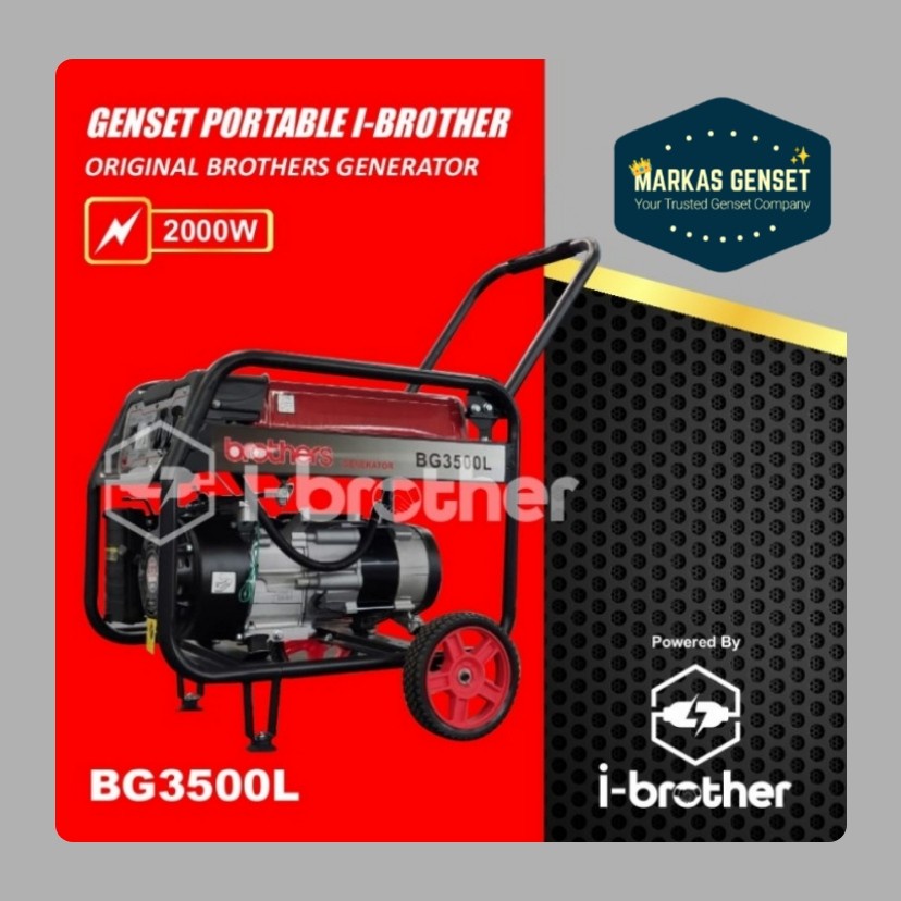 Jual Genset Bensin 2000 Watt | brother BG 3500 L | Shopee Indonesia