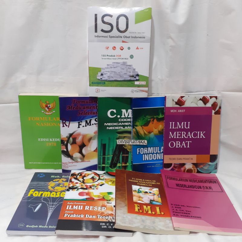 Jual Buku ISO, FORNAS, FMS, IMO, FMI, FMN, CMN, FOI, ILMU RESEP, FARMASETIKA | Shopee Indonesia