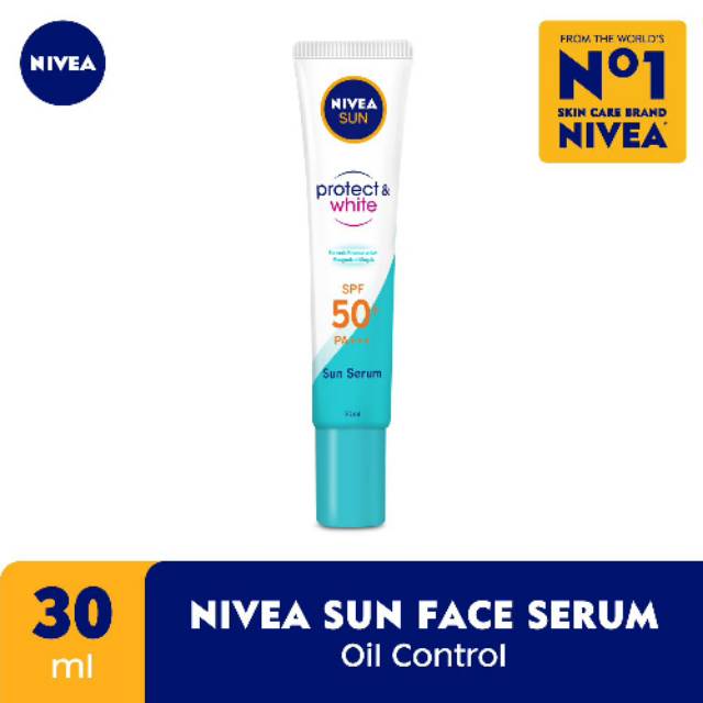 Jual Nivea Sun Protect & White Oil Control Serum SPF 50+/PA ...