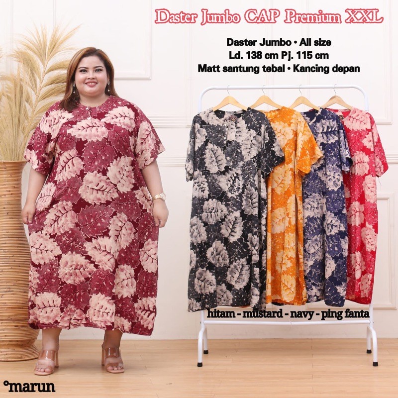 Jual Daster Batik Jumbo Cap XXL LD 140 | Shopee Indonesia