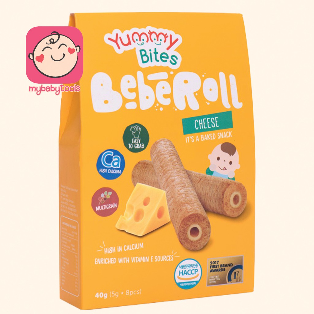 Jual YUMMY BITES BEBEROLL BABY SNACK 40 GR | Shopee Indonesia