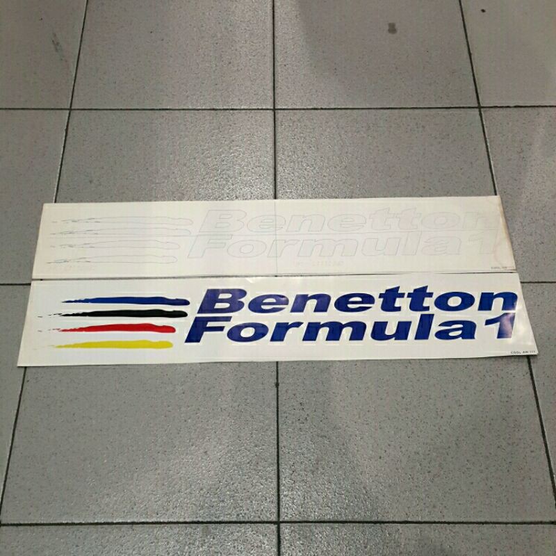 Jual Sticker body mobil Benetton Formula 1 | Shopee Indonesia