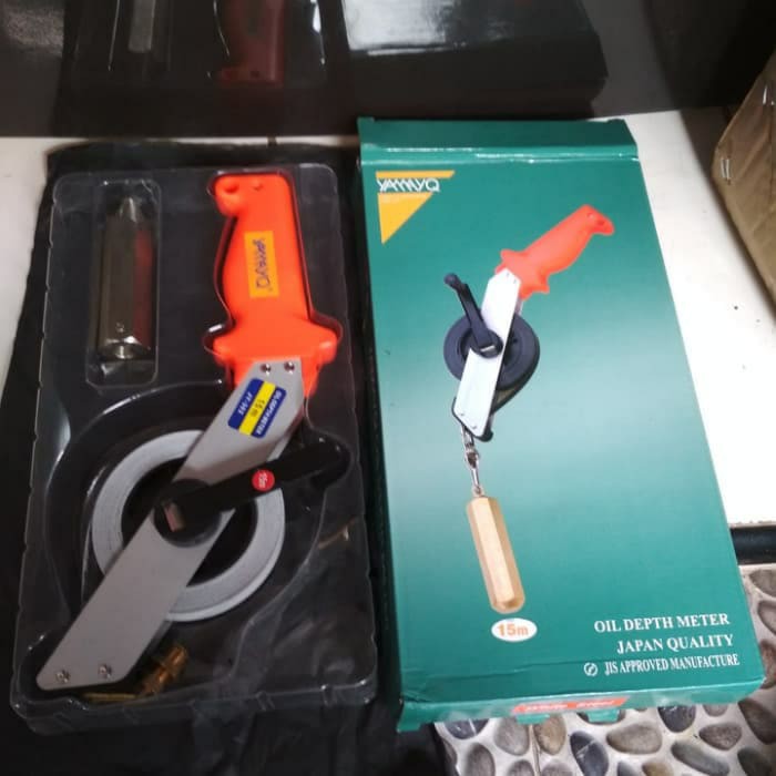 Jual Meteran Minyak 20 Meter Sounding Oil Depth meter Yamayo | Shopee ...