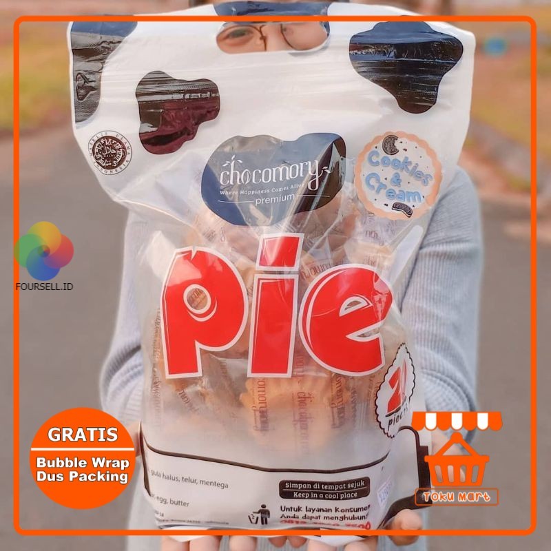 Jual Chocomory - Pie COOKIES N CREAM (PACKING AMAN) - Pie Susu Cimory ...