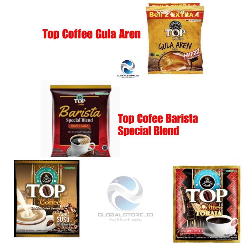 Jual TOP Coffee Gula Aren /TOP coffee barista special blend /TOP coffee ...
